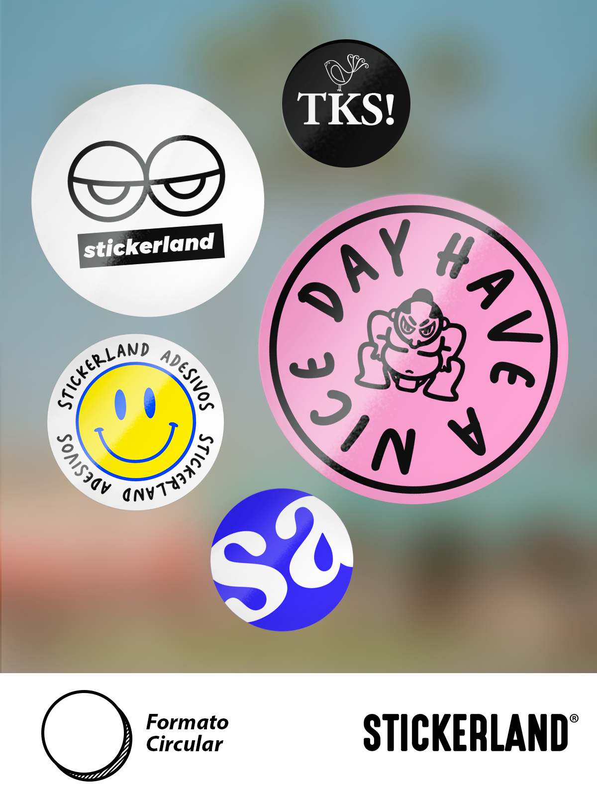 Adesivo em Vinil Personalizado – Qualidade e Resistência | Stickerland ...