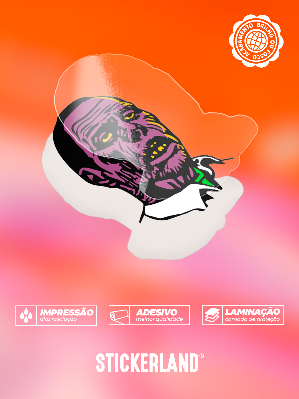 Adesivo em Vinil Personalizado – Qualidade e Resistência | Stickerland ...