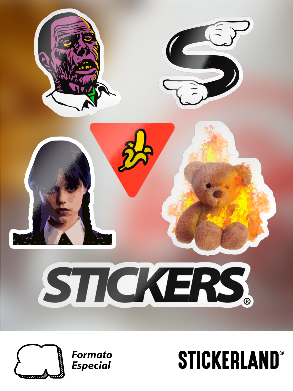 Stickers adesivos personalizados laminado brilho – Stickerland Adesivos